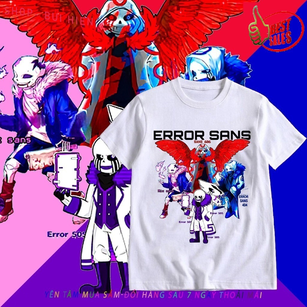 Hot ERROR SANS 4 SANS T 恤 - Wizard GANGSTER,嬰兒全尺寸柔軟面料禮物。 全彩 | 蝦皮購物
