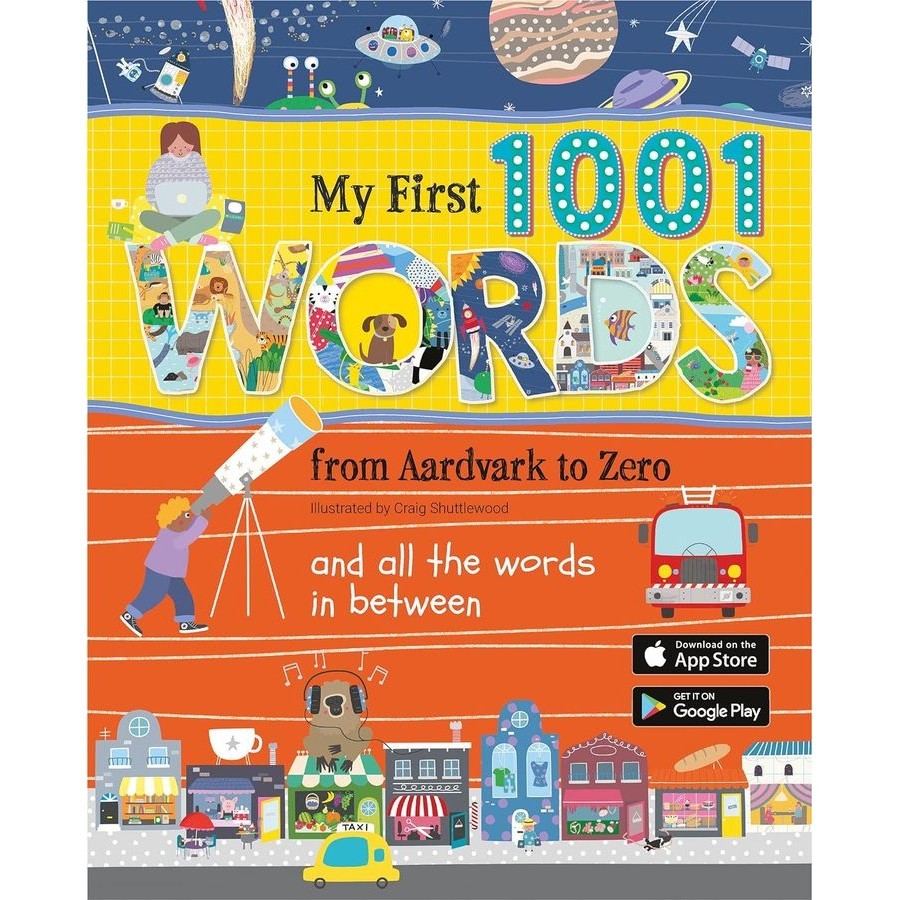 My First 1001 Words: From Aardvark to Zero and all the Words in Between ...