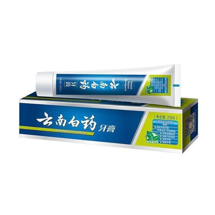 特價 現貨 大容量230g/215g/210g雲南白藥牙膏薄荷清爽型 白藥牙膏去黃去口臭去牙漬批髮 | 蝦皮購物