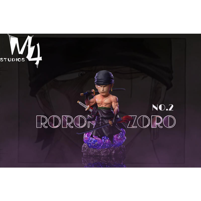 【心動GK】台灣現貨 M4 索隆第二彈 No.2 黑衣索隆 扛刀 手辦模型gk | 蝦皮購物