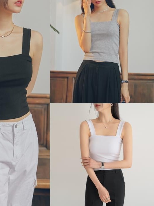 【Codibook】韓國 common unique T恤無袖[預購]女裝 | 蝦皮購物