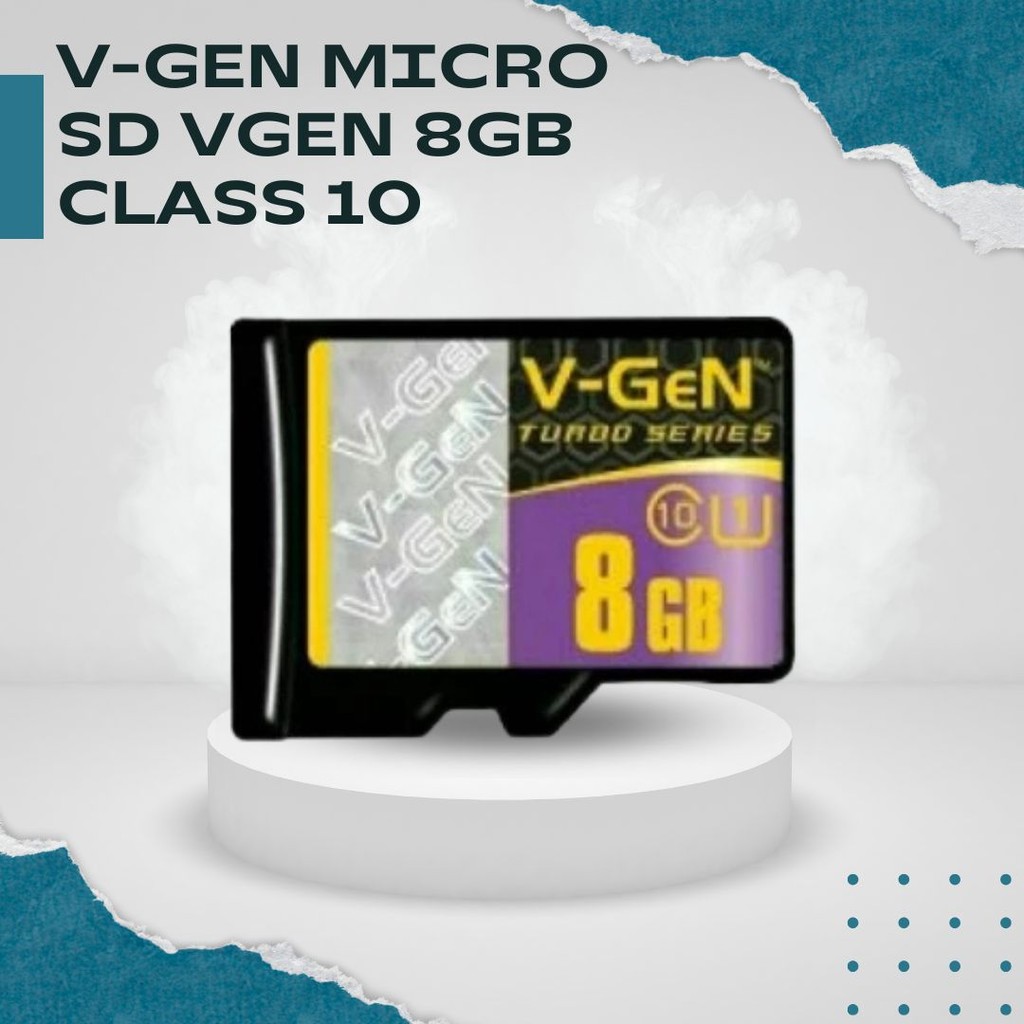 Microsd VGEN 8GB 10 級渦輪高速原裝 | 蝦皮購物