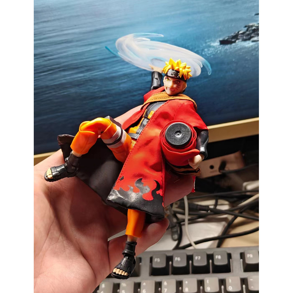 ★玩具模型配件包上新★shf鳴人2.0仙人模式披風捲軸武器螺旋丸布衣diy手辦模型衣服配件 | 蝦皮購物