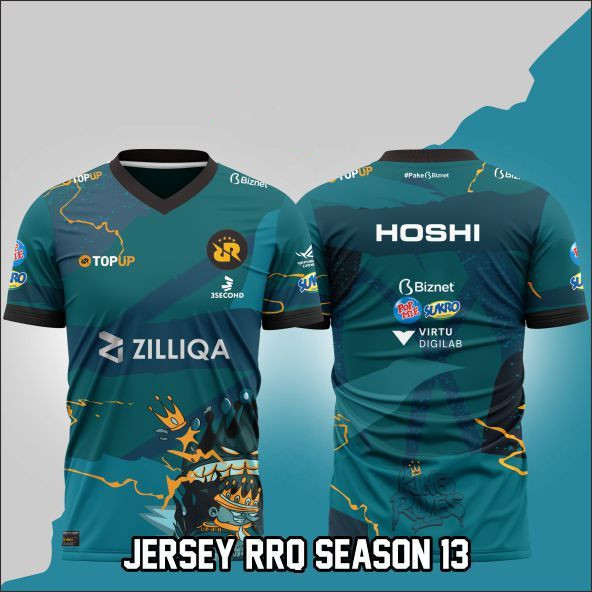 球衣 Rrq Hoshi Rrq Mpl 最新第 13 季 Jersey 2024 全新 S13 Rrq 電子競技隊球衣 | 蝦皮購物