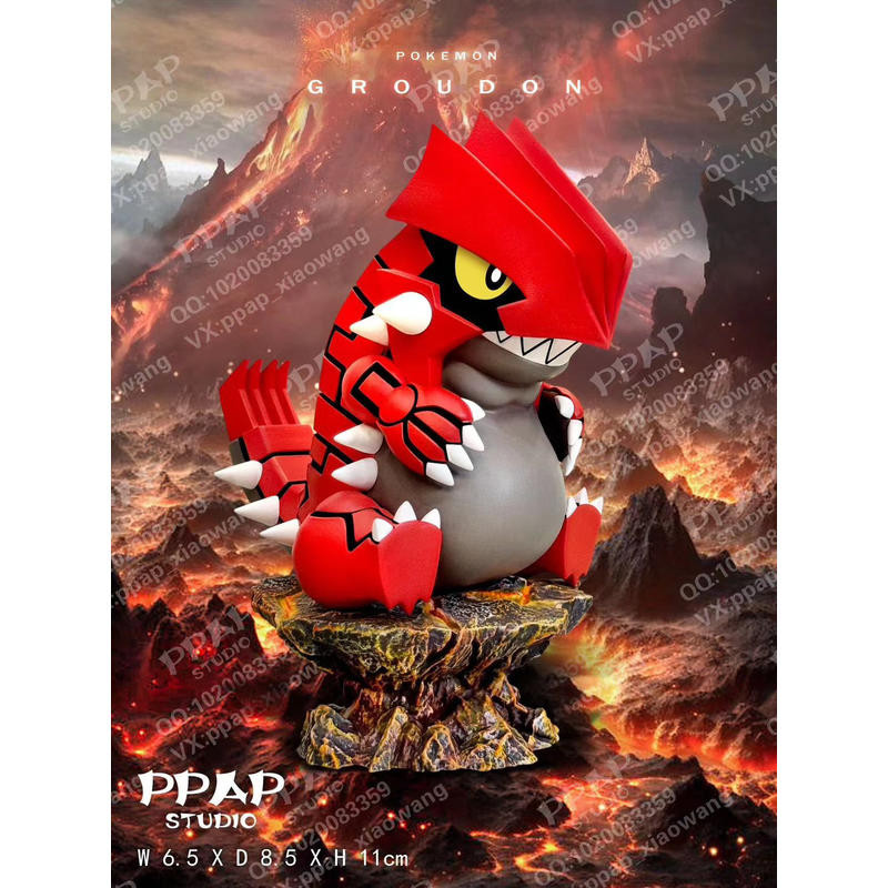 【心動GK】PPAP Studio 寶可夢小肥系列 小肥海陸空 固拉多 裂空座 蓋歐卡 限定GK 公仔 模型 | 蝦皮購物