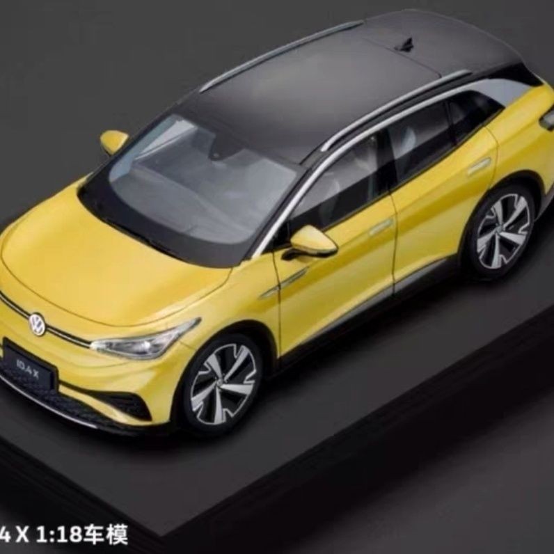 原廠大眾ID4X合金材質車模型1:18比例燈光版合金仿真汽車模型 | 蝦皮購物