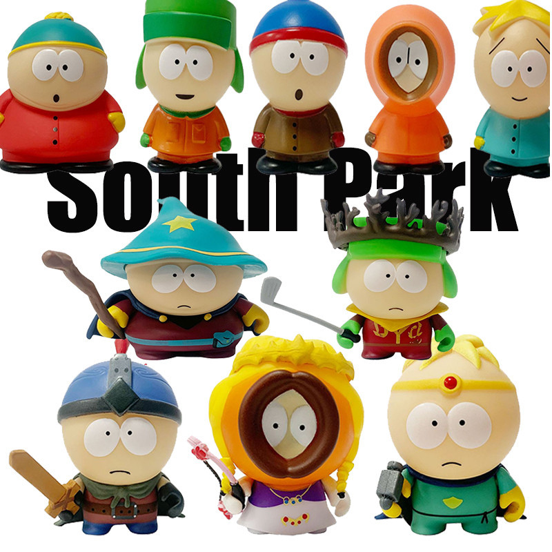 南方公園可動人偶 Bigger Stan Marsh Eric Cartman Kyle Broflovski Kenn 蝦皮購物