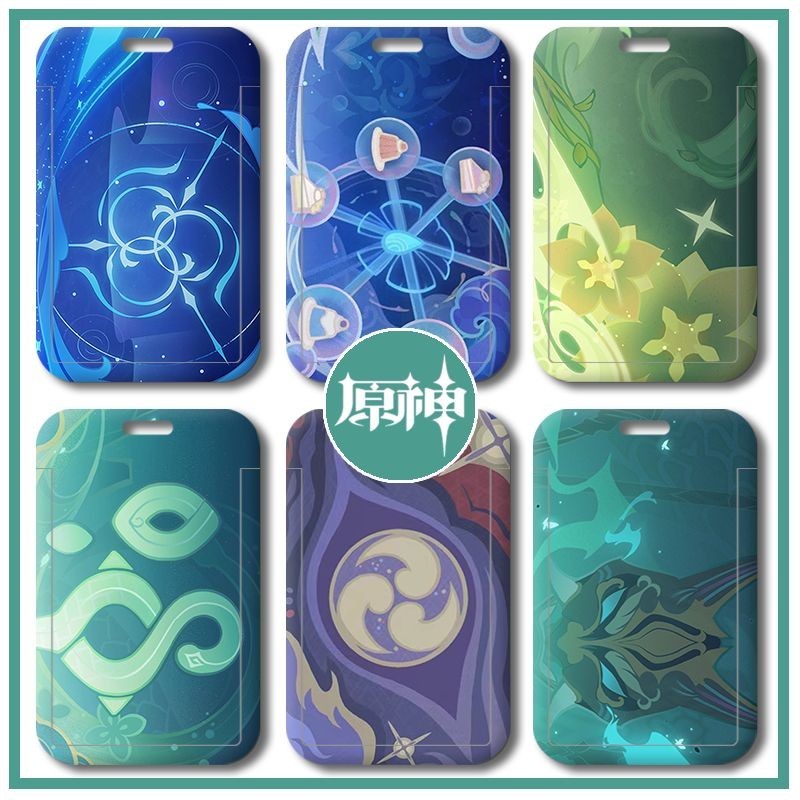 Genshin Impact Neuvillette Furina Name Card 卡套學生卡校牌廠牌工牌Wriot | 蝦皮購物