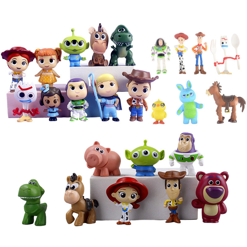 玩具總動員公仔套裝 Woody Jessie Buzz Lightyear Alien Lots-o'-Huggin' | 蝦皮購物