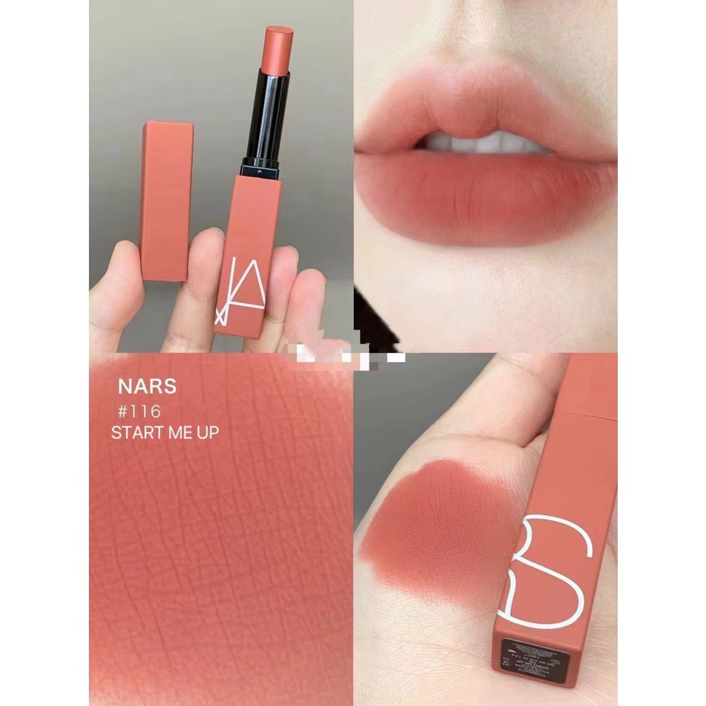 現貨 NARS 特霧絲柔持色唇膏 口紅 細管 霧面 唇釉 小方條 新色101 102 103 112 116 117 | 蝦皮購物