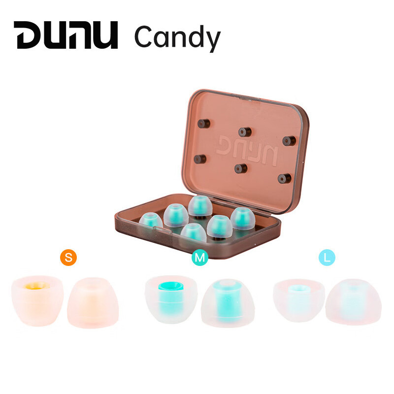 Dunu Candy Eartips 矽膠耳機耳塞 (1pairs)/ L/M/S | 蝦皮購物