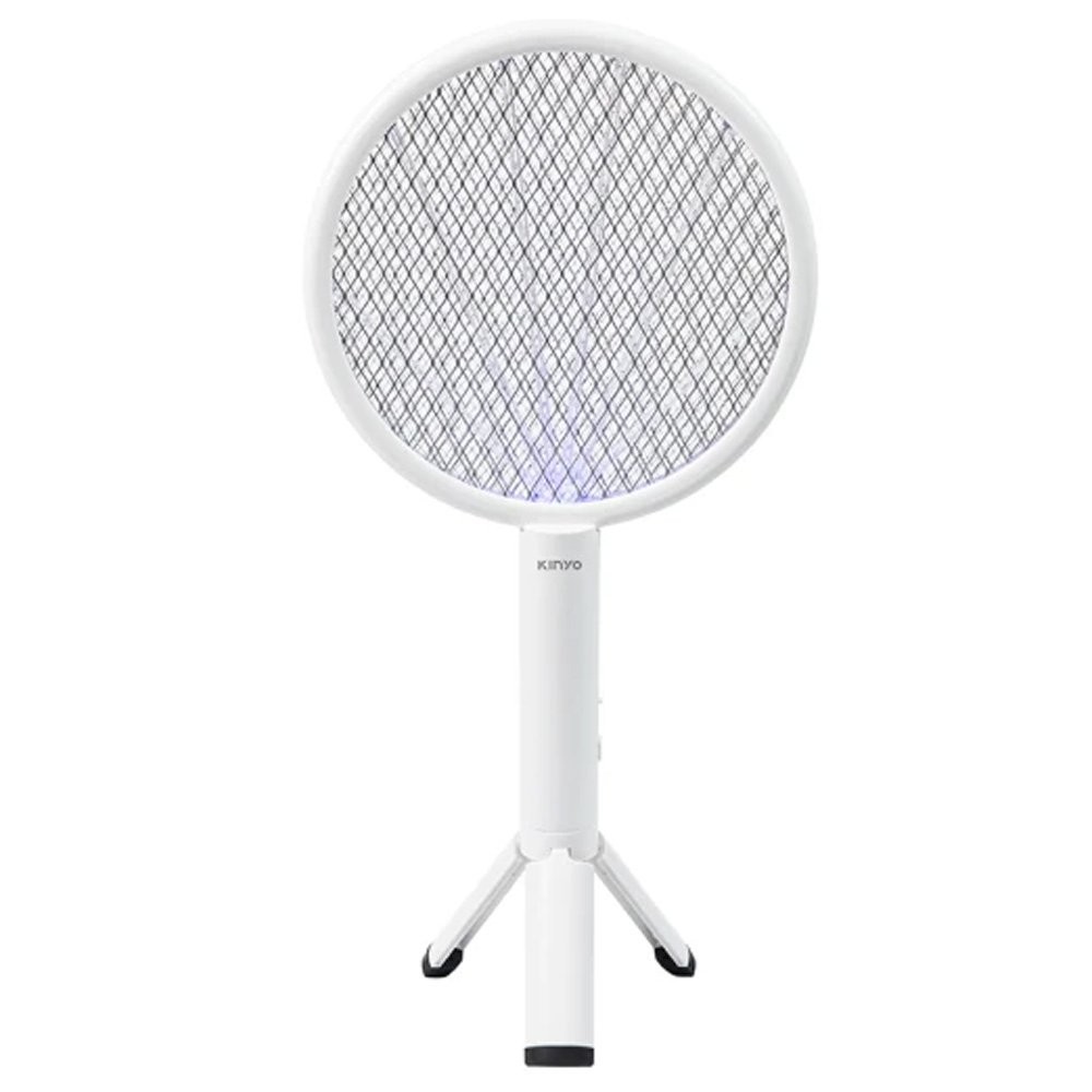 KINYO三角架式二合一滅蚊器CML-2325【九乘九文具】電蚊拍 充電式 雙層鐵網 安全不易觸電 夏日防蚊 | 蝦皮購物