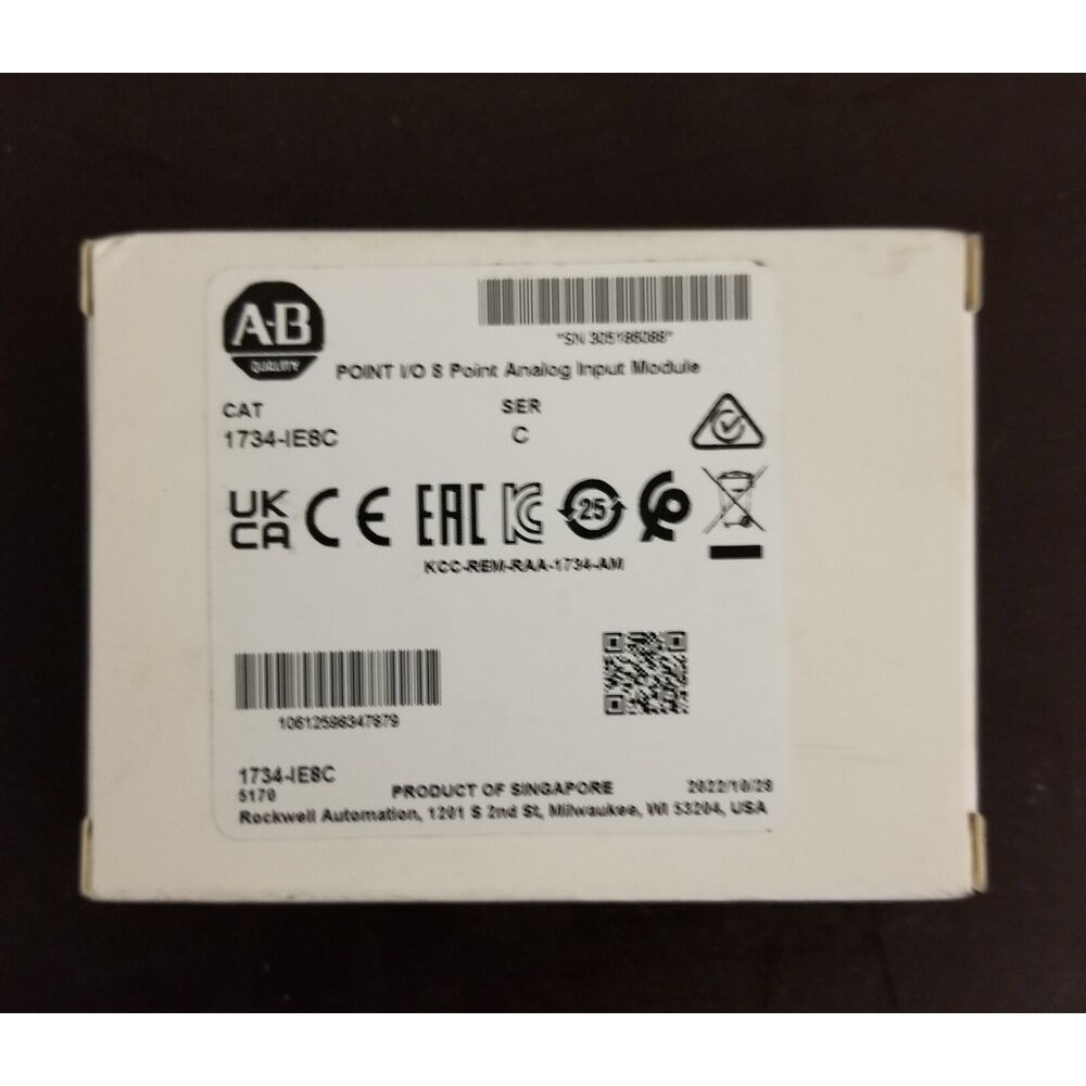 【全新】全新工廠密封 Ab 1734-IE8C SER C POINT I/O 模擬電流輸入模塊 | 蝦皮購物