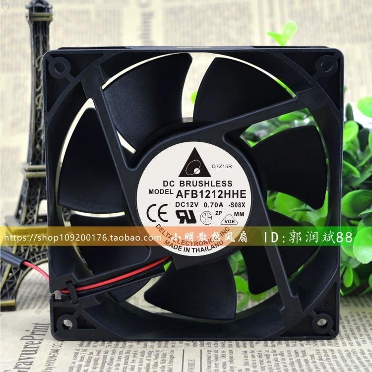 【冰峰散热】台達 AFB1212HHE 12V 12CM 12038 0.70A 測速/報警 PWM 散熱風扇 | 蝦皮購物