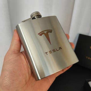 TESLA LOGO不鏽鋼水壺MODEL3 MODEL X車內便攜禮品盒水杯 | 蝦皮購物
