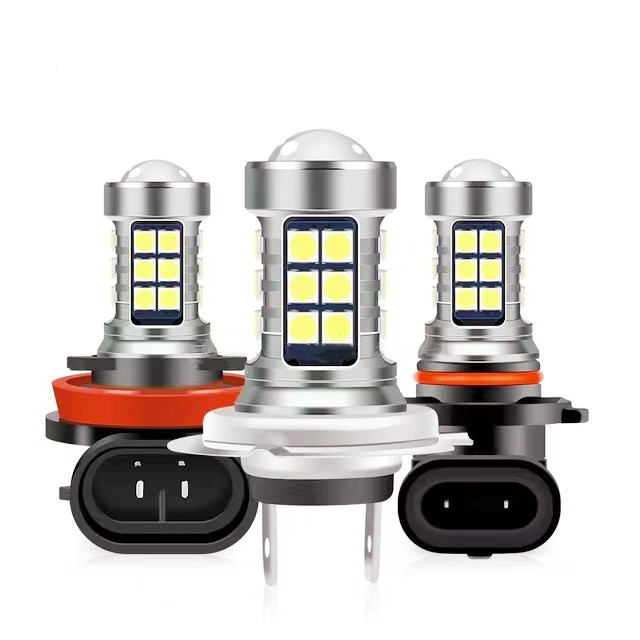 汽車led霧燈 H11 9005 9006 H10 P13W H16 H8 H7 3030 27SMD車燈 | 蝦皮購物