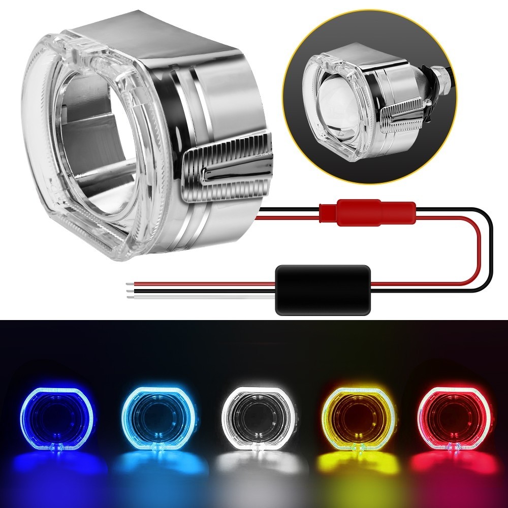 Angel Eye Biled Shroud 2.5 英寸天使 aur 水晶高級 9-36V 15W 護罩 Biled | 蝦皮購物