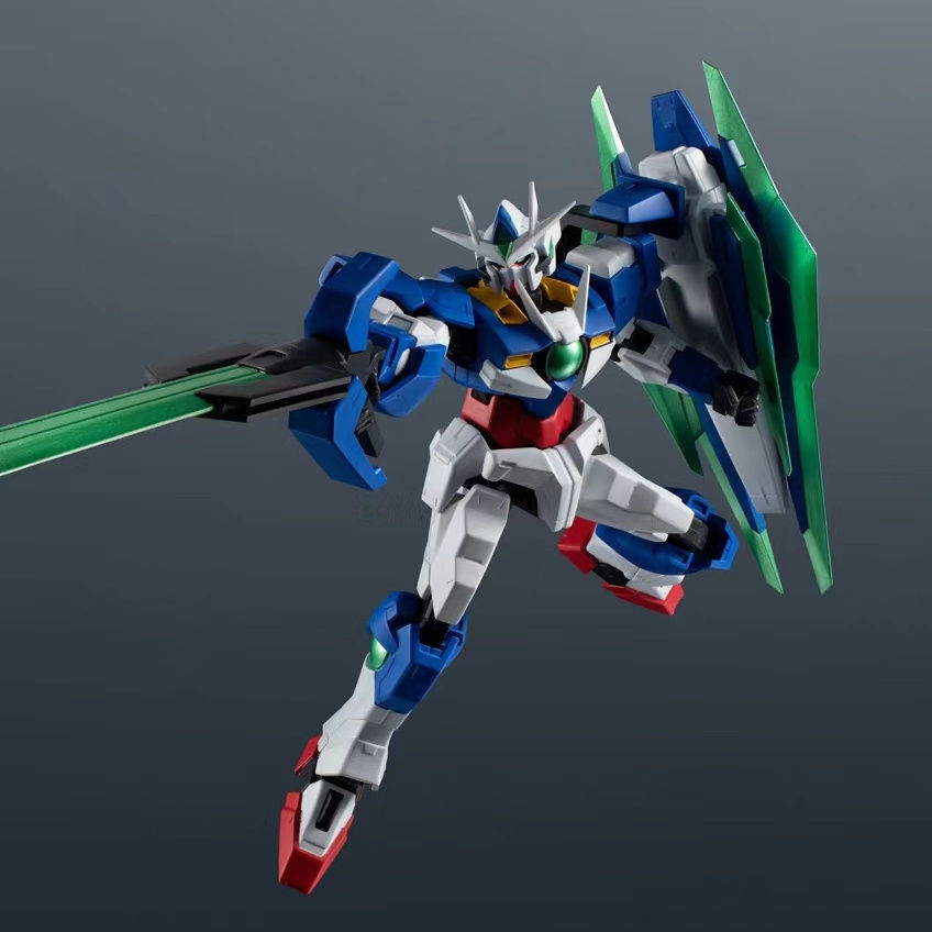 《現貨》新品 銀河精工 HG1/144 鋼彈模型 00 GN-0000 OOQ 量子00 高達鋼彈拼裝模型00Q 送水貼 | 蝦皮購物