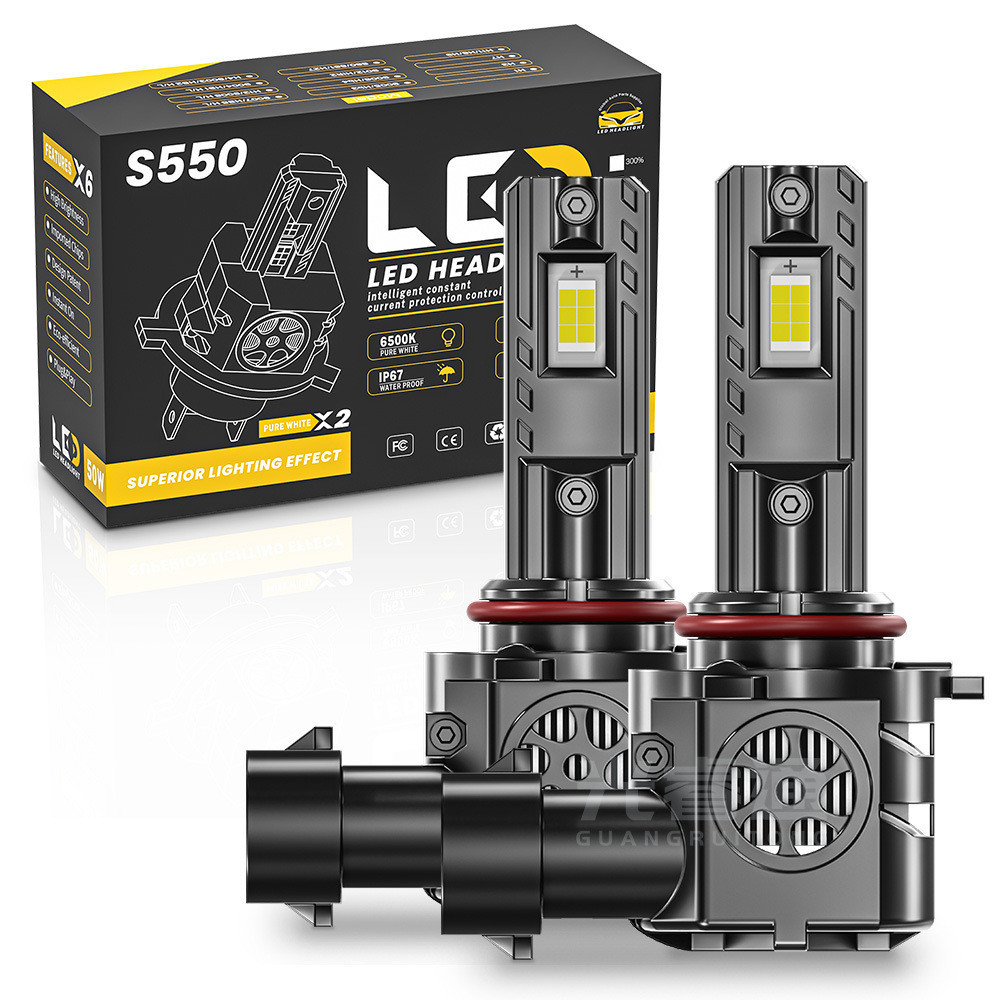 ((2PCS) S550 110W 大功率 20000LM 超亮 H4 LED 大燈投影儀 3570 H1 H4 H7 | 蝦皮購物