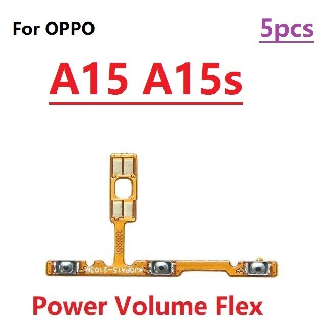 &電源開關靜音開關控制鍵音量按鈕排線適用於 OPPO A15 A15S 更換部件和 6GXD | 蝦皮購物