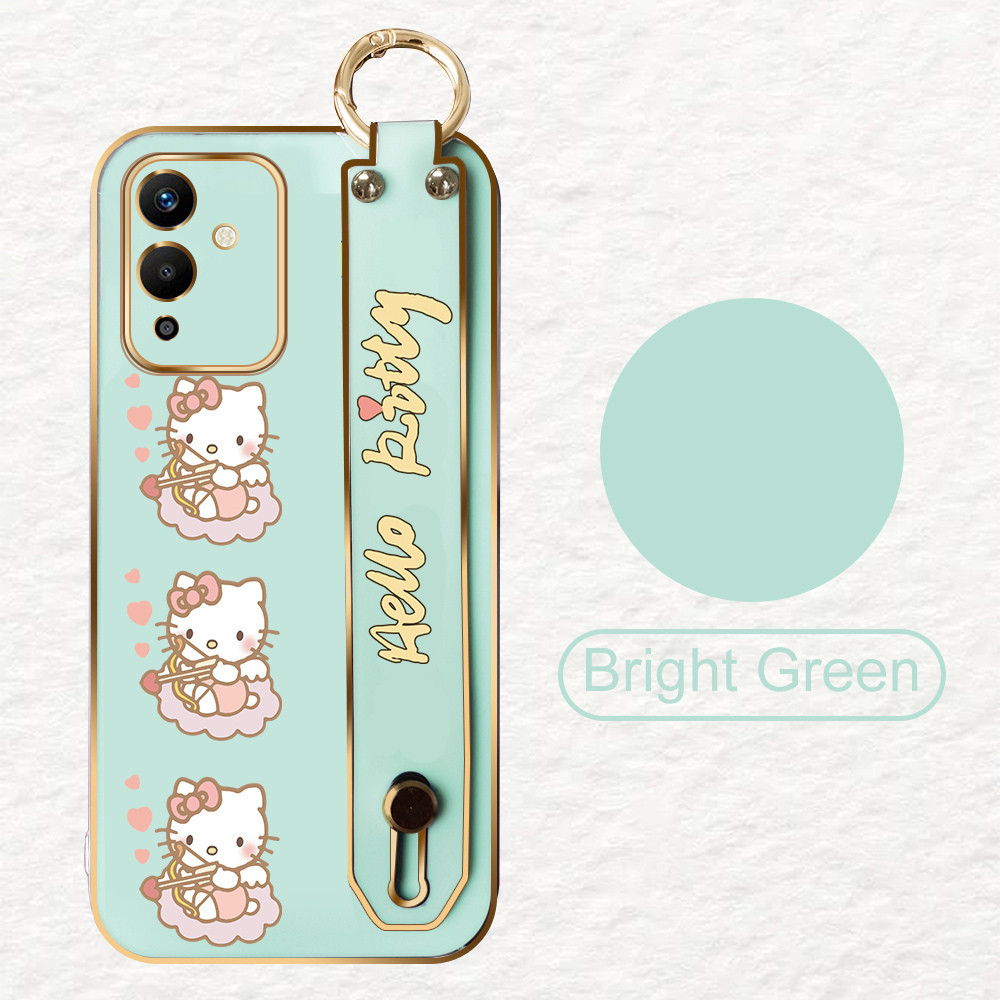 傳音 Note 12 Pro 5G 12i 12 Vip 12 G96 12 G88卡通Kitty電鍍TPU腕帶手機軟殼 | 蝦皮購物