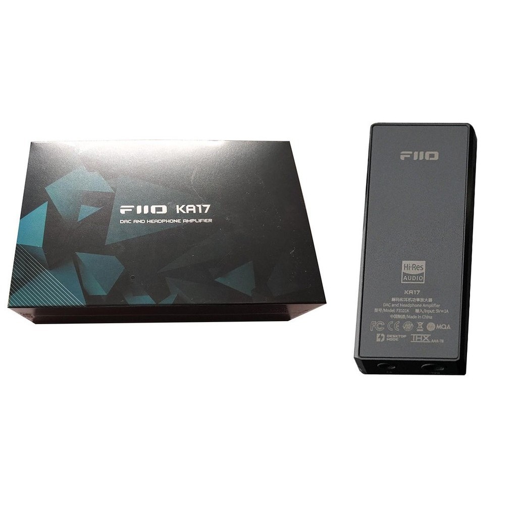 飛傲 FiiO KA17 隨身型旗艦平衡解碼耳機轉換器 (3.5mm單端 + 4.4mm平衡雙輸出)(平行進口) | 蝦皮購物