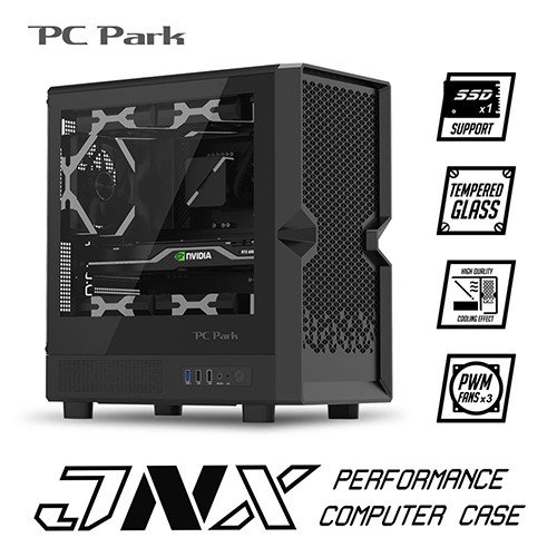 PC Park JNX 電腦機殼/黑 綠風潮 | 蝦皮購物