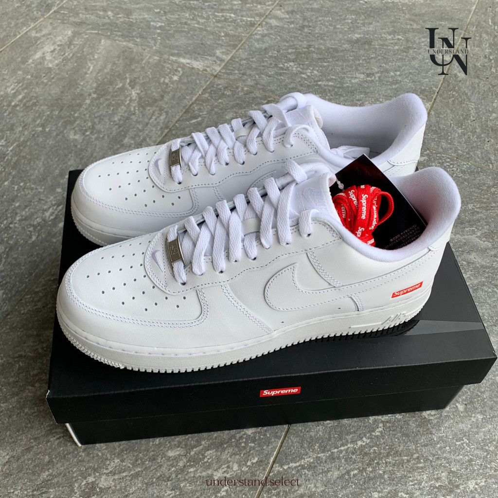 特价 SUPREME X NIKE AIR FORCE 1 07 聯名款 白色 CU9225-100 | 蝦皮購物