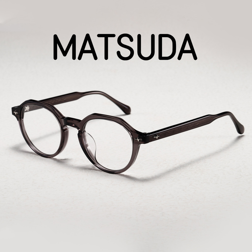 【Ti鈦眼鏡】松田MATSUDA M1024 日本手工眼鏡 新品板材眼鏡框 純鈦眼鏡玳瑁眼鏡 | 蝦皮購物