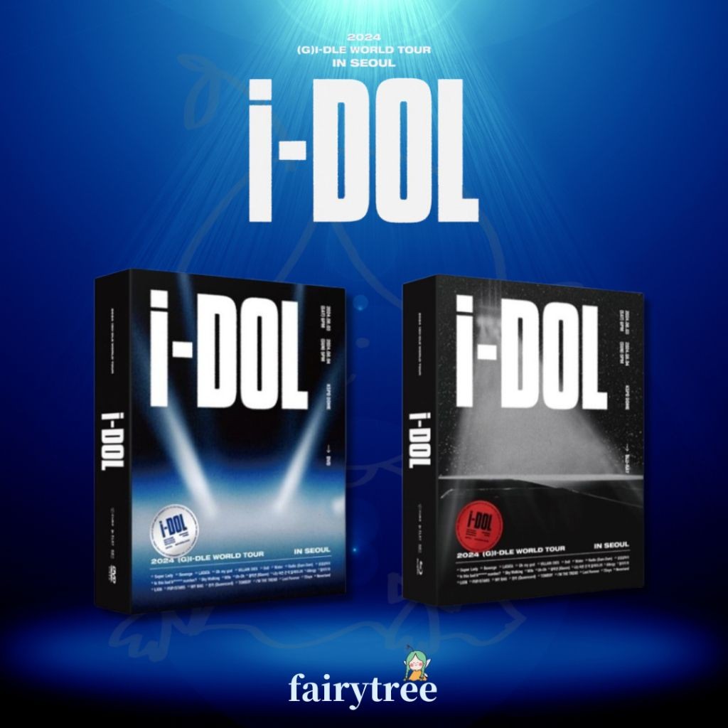 仙女樹🌟 現貨 (G)I-DLE ' iDOL ' IN SEOUL 世界巡迴演唱會 DVD 藍光 官方周邊 | 蝦皮購物