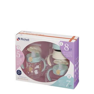 【Direct from Japan】Richell Tri Step Up Mug Set SD 200mL 浅蓝色 | 蝦皮購物