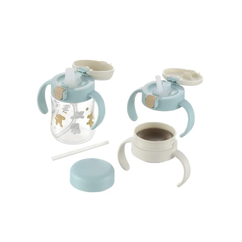 【Direct from Japan】Richell Tri Step Up Mug Set SD 200mL 浅蓝色 | 蝦皮購物