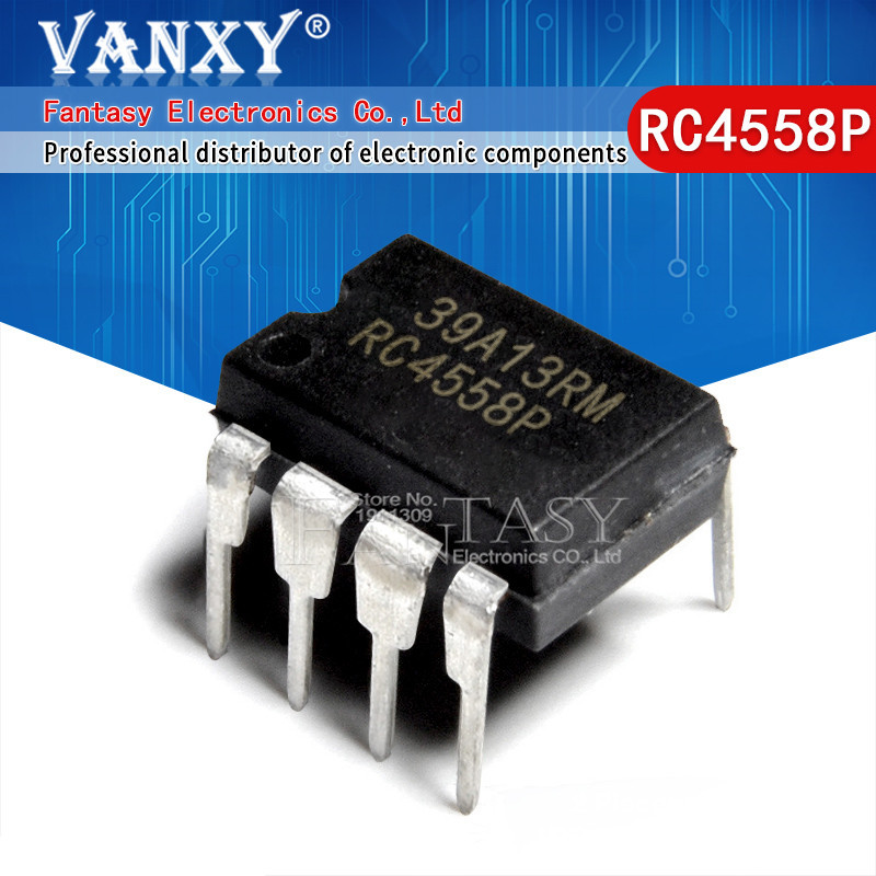 10PCS RC4558P RC4558 DIP DIP-8 RC4558DR SOP-8 電子元件 | 蝦皮購物