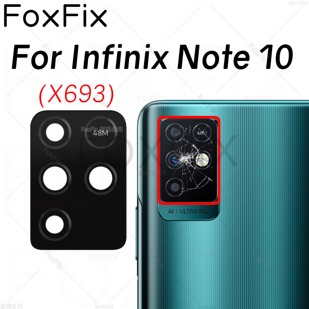 Infinix Note 10 X693 後置攝像頭玻璃鏡頭蓋更換帶不干膠貼紙 | 蝦皮購物
