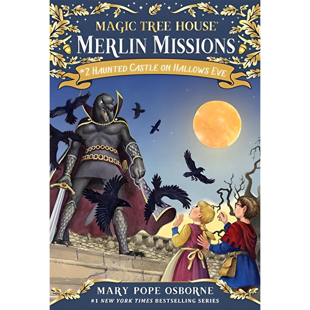 Merlin Missions #2: Haunted Castle on Hallows Eve (平裝本)/Mary Pope ...