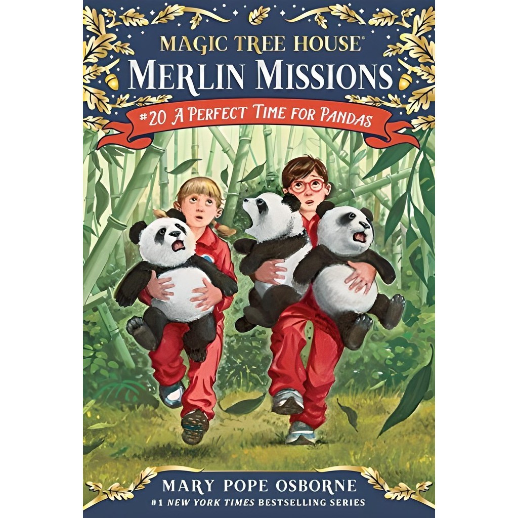 Merlin Missions #20: A Perfect Time for Pandas (平裝本)/Mary Pope Osborne ...