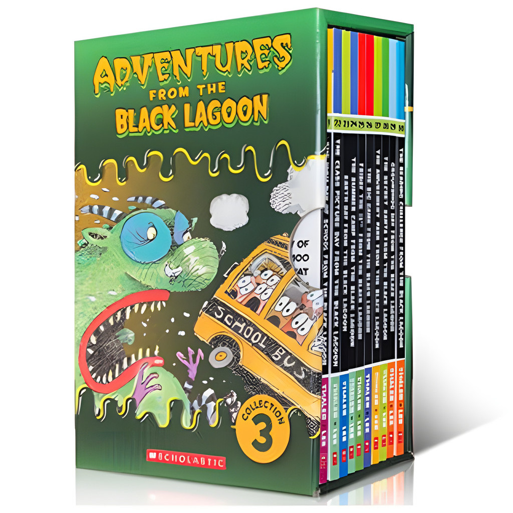 Black Lagoon Collection Set 3 (10 Books)(盒裝)/Mike Thaler【禮筑外文書店】 | 蝦皮購物