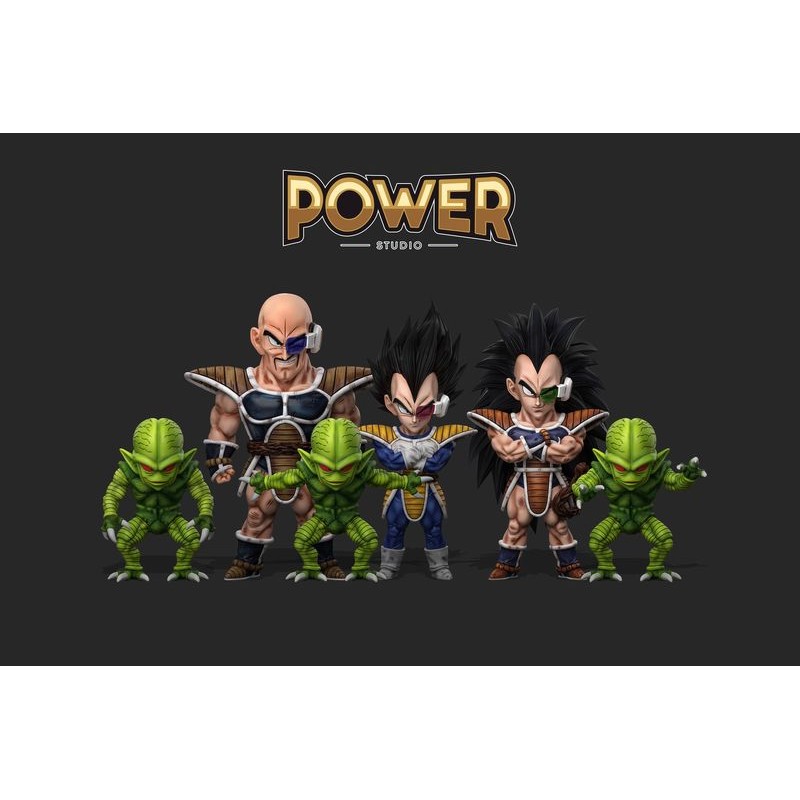 【心動GK】Power工作室 wcf龍珠賽亞人篇 一 蔬菜人 那巴 拉蒂茲 貝吉塔 手辦 雕像 限定GK | 蝦皮購物