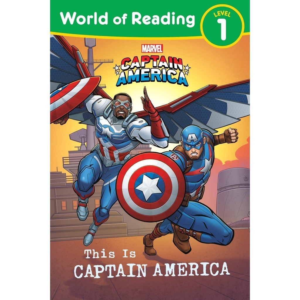 World of Reading Level 1: This Is Captain America/Marvel Press Book ...