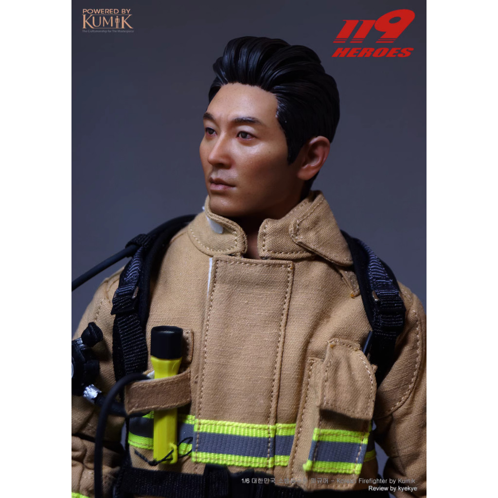 【收藏精品】現貨 KUMIK 1/6 朱智勳 消防員 KMF23-F02 可動人偶 男兵人模型 | 蝦皮購物