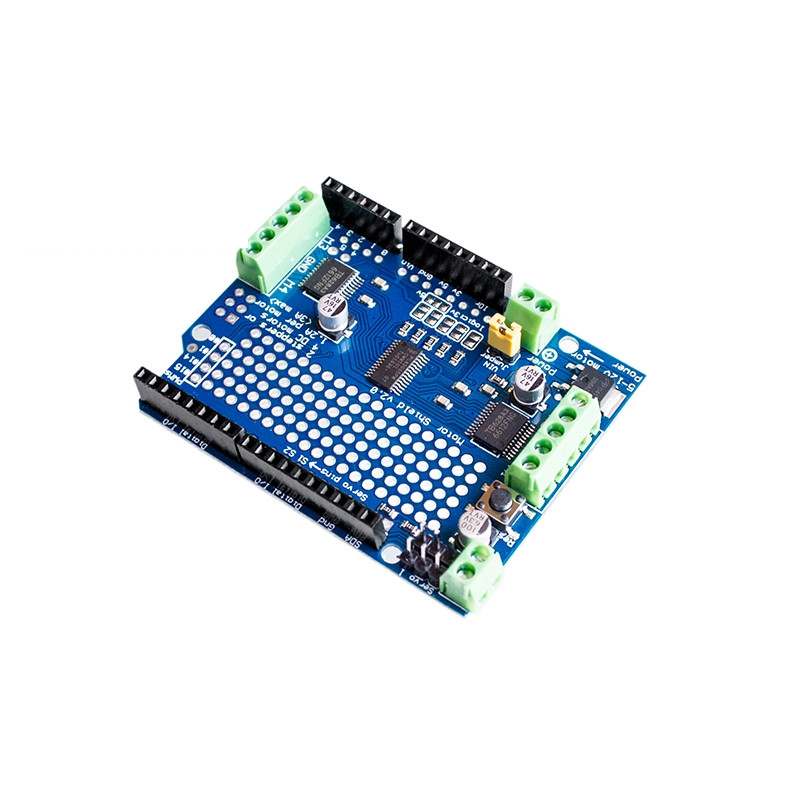 Motor/Stepper/Servo Shield v2直流步進電機舵機驅動模塊For UNO | 蝦皮購物