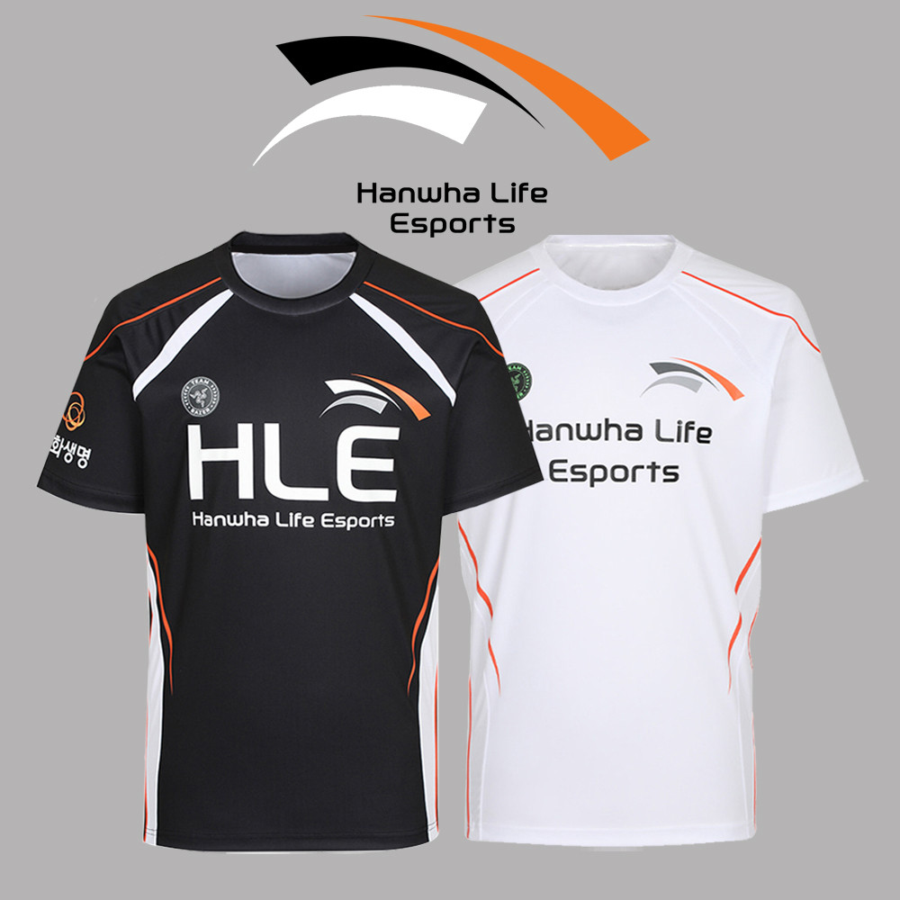 2025新款HLE電競俱樂部制服宙斯蝰蛇球衣英雄聯盟遊戲運動訓練服T恤街頭穿寬鬆上衣 | 蝦皮購物