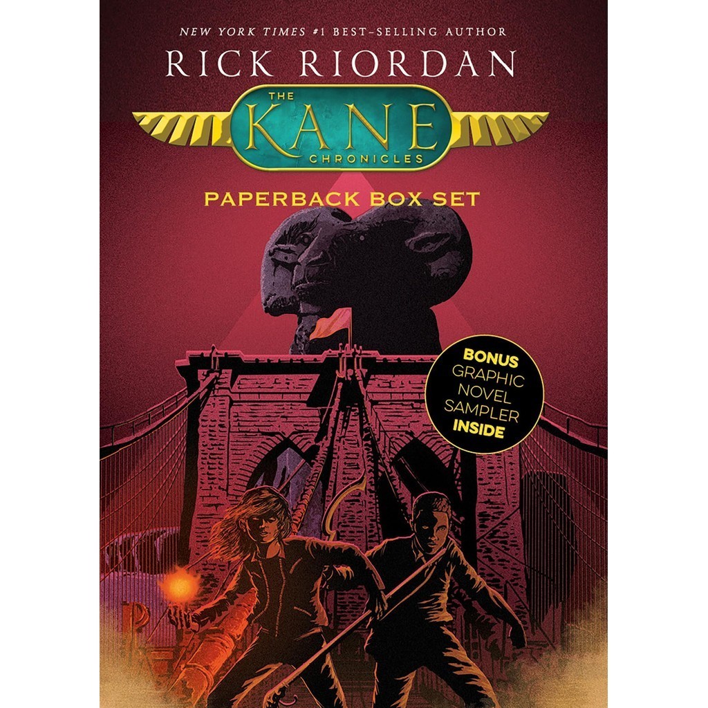 The Kane Chronicles Box Set (共3本平裝本)― With Graphic Novel Sampler/Rick ...