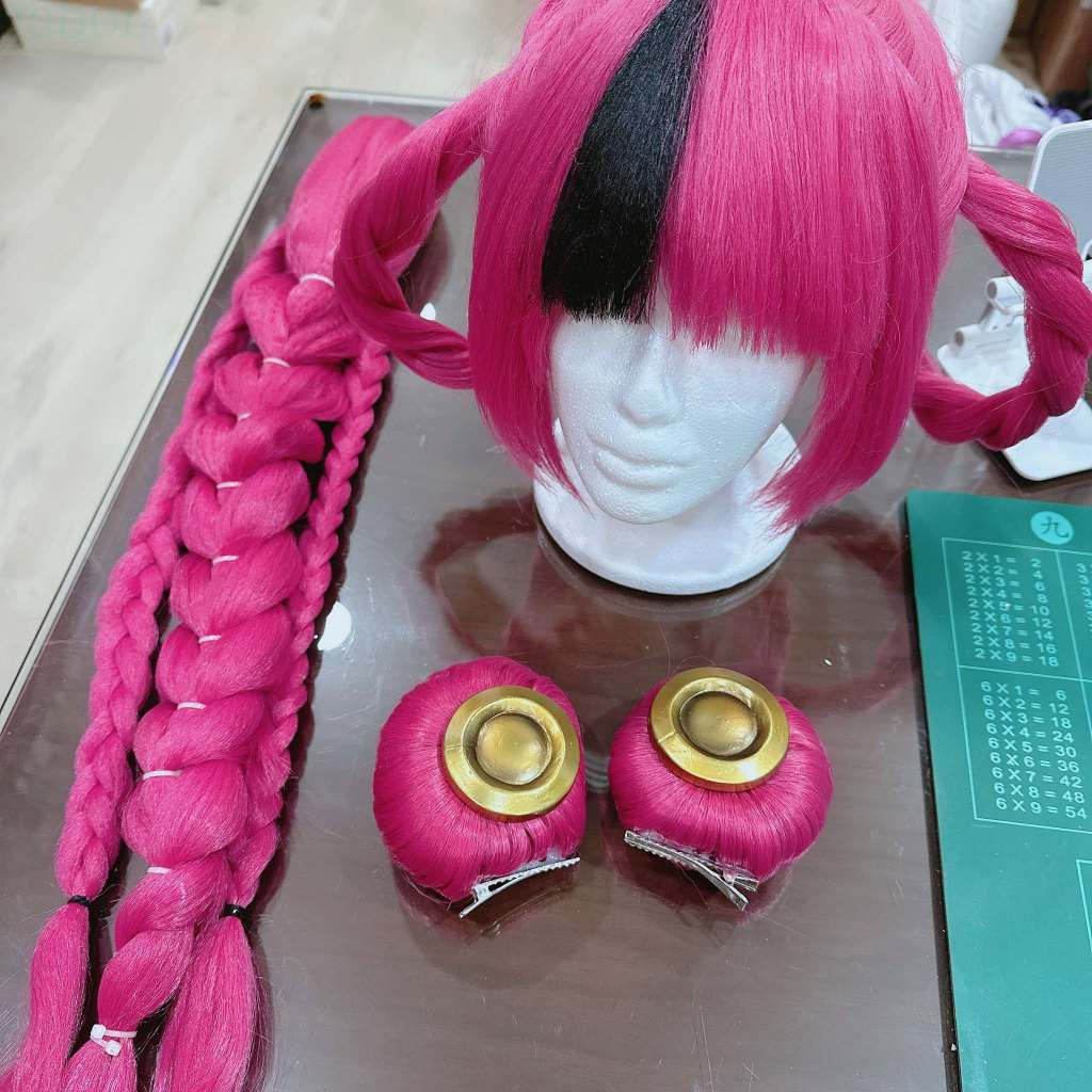 [出租] 柔伊 假髮 英雄聯盟 LOL yxlm 兔年 佐伊 cos 剪紙 仙靈 煥影 迎春 | 蝦皮購物