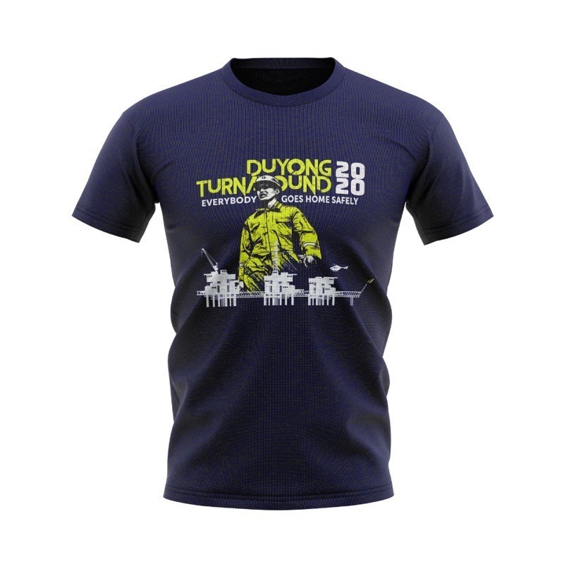 Turnaround Offshore Oil & Gas (Duyong TA 2020) 昇華 T 恤 / Baju | 蝦皮購物