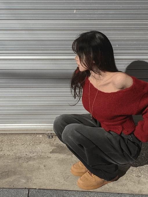 Codibook｜韓國 henique 珍娜8%羊毛圓領針織上衣[現貨 - 象牙白]針織衫 毛衣 女裝 | 蝦皮購物