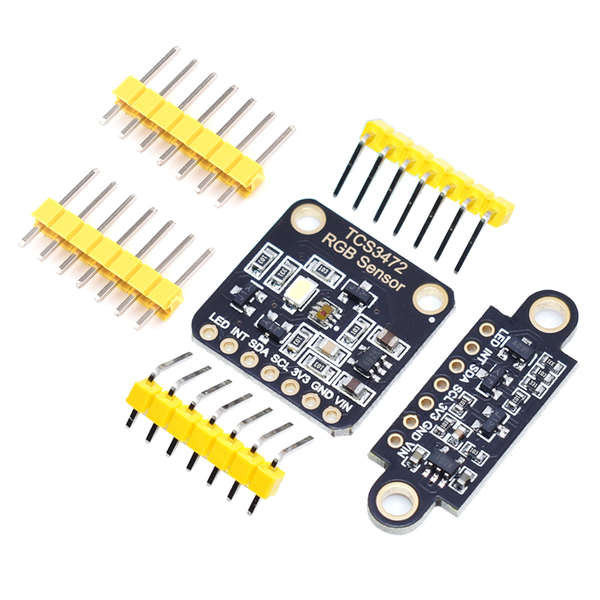 TCS34725顏色識別傳感器明光感應模塊 RGB IIC 支持Arduino STM32 | 蝦皮購物