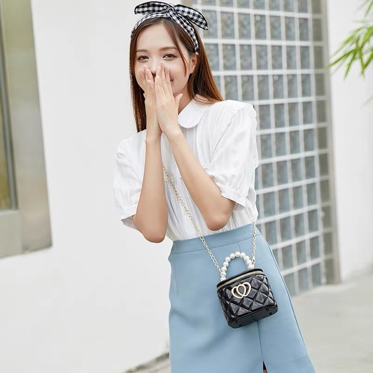 現貨 b&m 023 珍珠手柄小號果凍包 SEY6 | 蝦皮購物