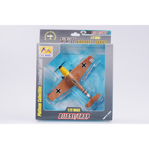 EASY MODEL 37280 1/72 BF-109E-JG27聯隊戰鬥機軍事成品塑膠模型玩具 | 蝦皮購物