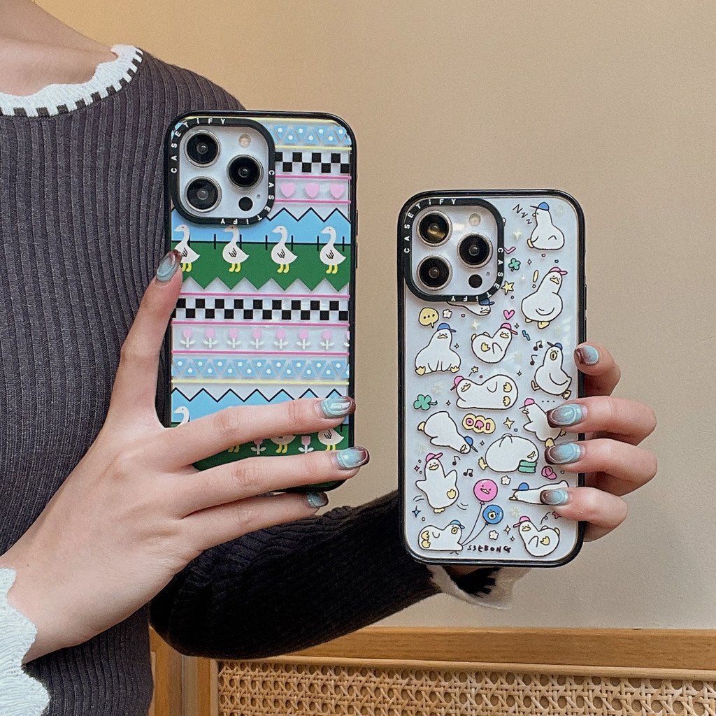 Ssebong Duck Impact 2.0 Casetify 手機殼適用於 iPhone 16 15 14 13 1 | 蝦皮購物